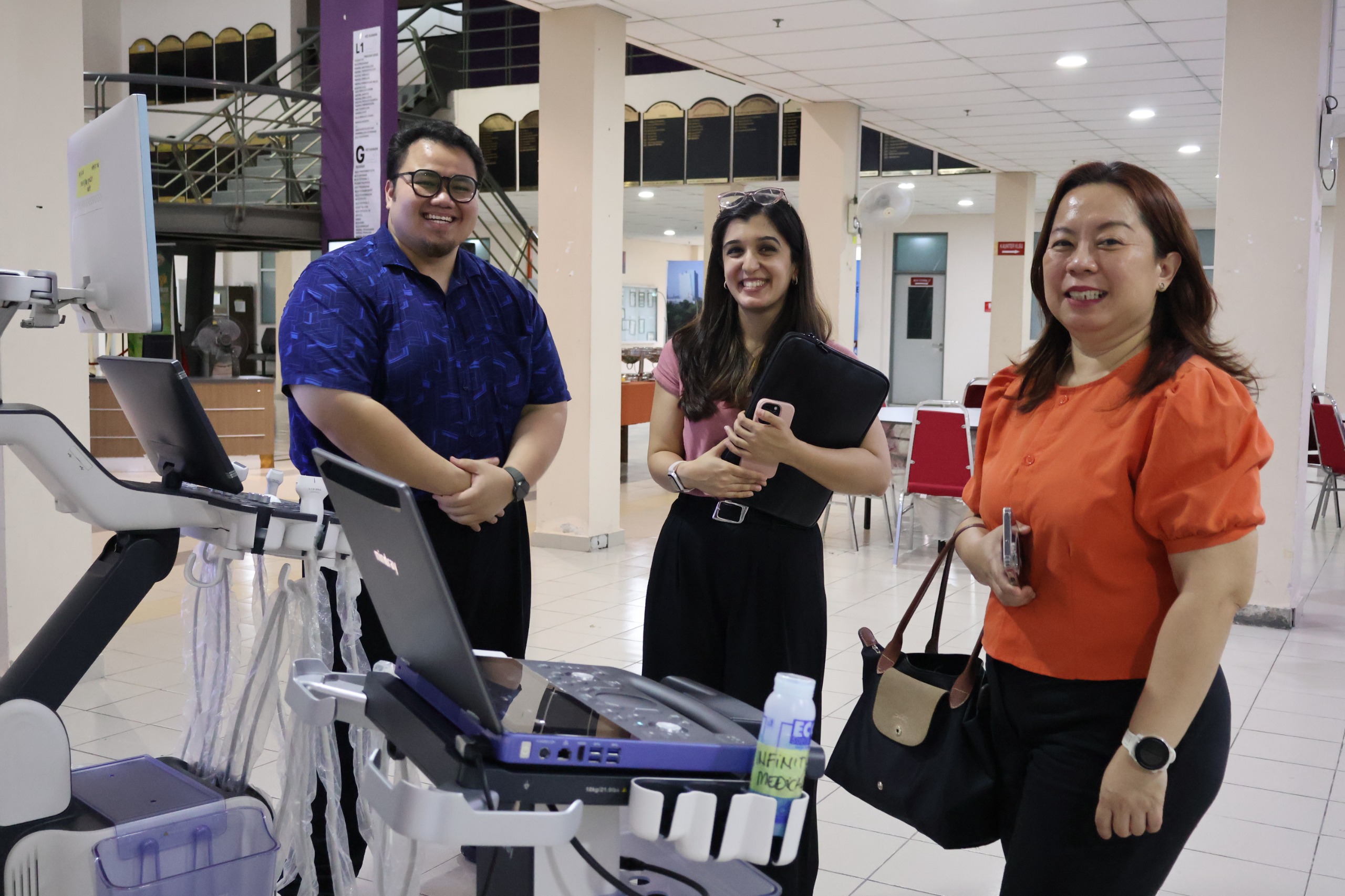 CT Scan technology exhibition by Infinity Medical